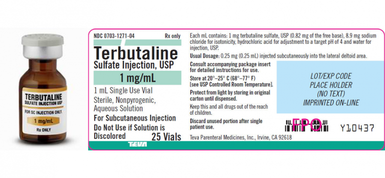 Obat Terbutalin: Sediaan, Dosis, Indikasi
