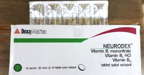 Neurodex: Manfaat, Dosis, Efek Samping, dll