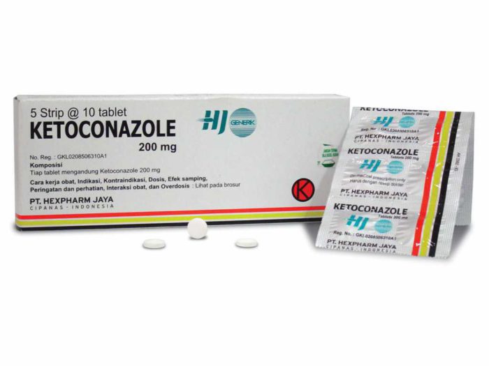 Ketoconazole - Manfaat, Dosis, Efek Samping