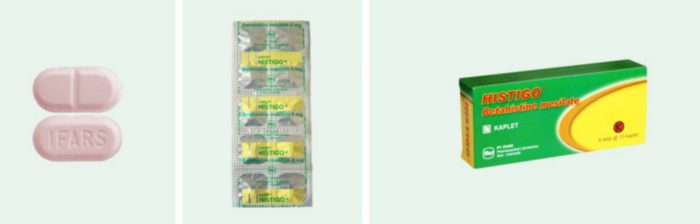 Histigo - Manfaat, Dosis, & Efek Samping
