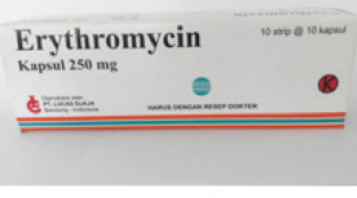 Erythromycin - Manfaat, Dosis, & Efek Samping
