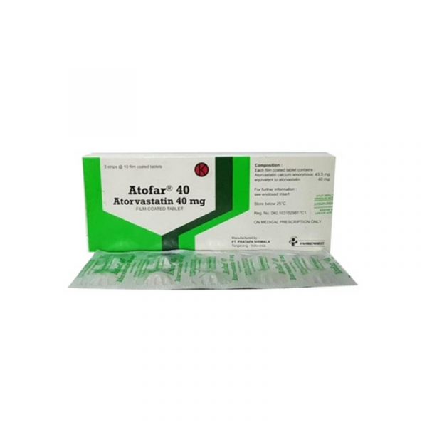 Atofar 40 Tab 30'S | Obat dan Vitamin - DokterSehat