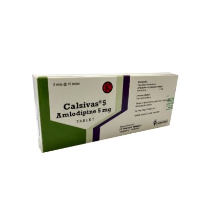 Calsivas 5 Mg Tab 30'S | Obat dan Vitamin - DokterSehat