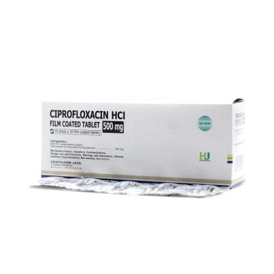 Ciprofloxacin 500 Mg Tab Hexp | Obat dan Vitamin - DokterSehat