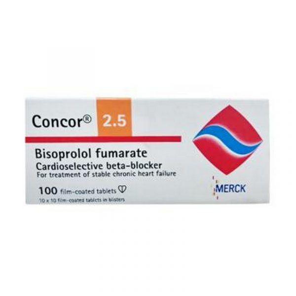 Concor 2,5 Mg Tab | Obat dan Vitamin - DokterSehat