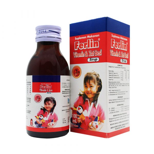 Ferlin Sirup 100 Ml | Obat dan Vitamin - DokterSehat