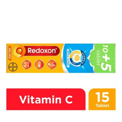 Redoxon Zinc Tab Eff 10 + 5'S | Obat dan Vitamin - DokterSehat