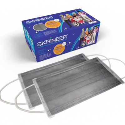 Masker Skrineer 50'S 1 Ply Earloop Grey | Obat dan Vitamin - DokterSehat