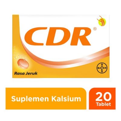 CDR Sweet Orange Tab Effervescent 20'S | Obat dan Vitamin - DokterSehat