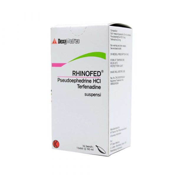 Rhinofed Suspensi 60 Ml | Obat dan Vitamin - DokterSehat