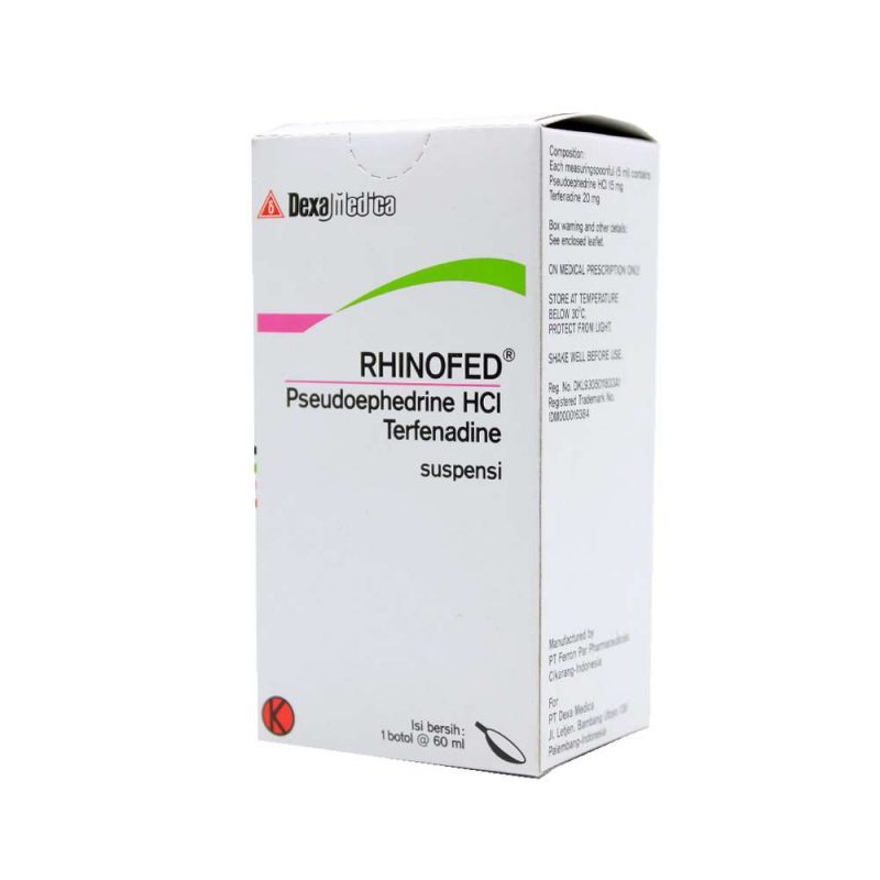 Rhinofed Suspensi 60 Ml | Obat dan Vitamin - DokterSehat