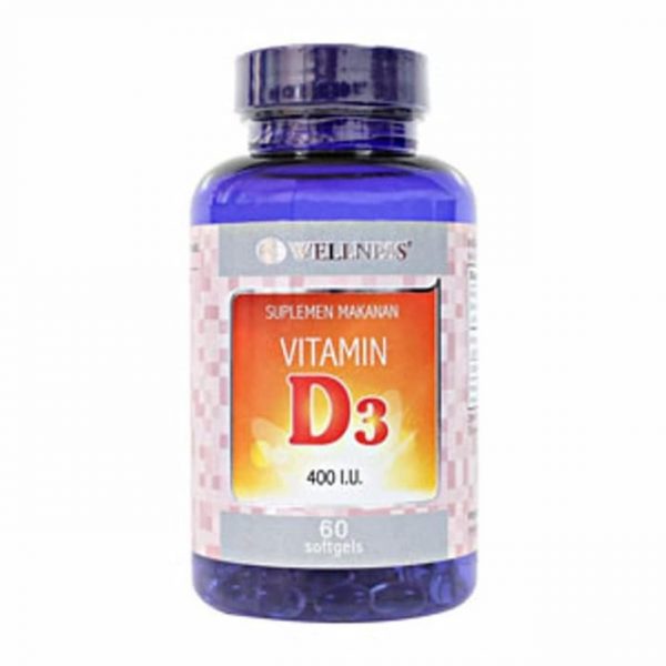 Wellness Vitamin D3 400 IU 60'S | Obat dan Vitamin - DokterSehat